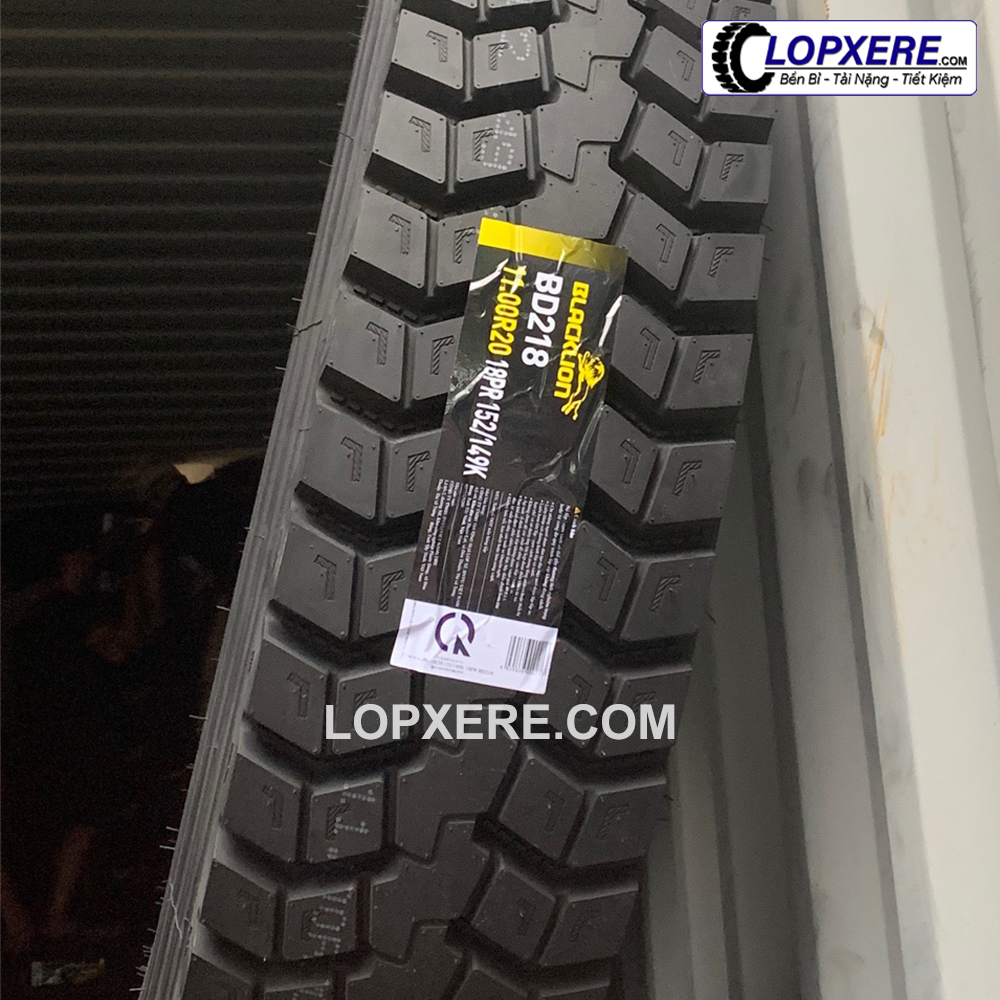 Lốp Blacklion BD218 11.00R20 gai ngang - LỐP XE RẺ