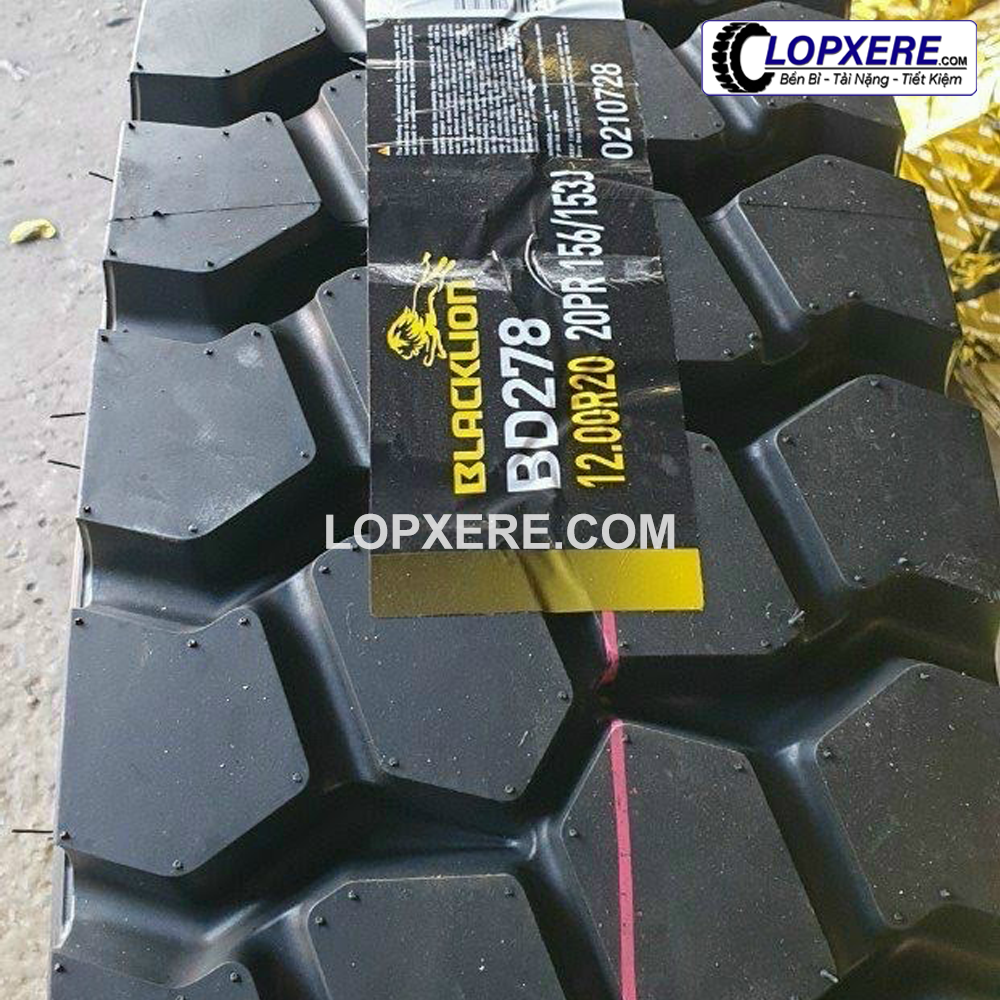 Lốp Blacklion BD278 12.00R20 gai ngang - LỐP XE RẺ